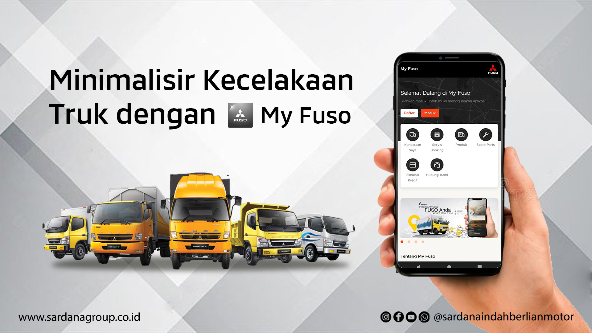 KTB Fuso Luncurkan Aplikasi My Fuso Apps Minimalisir Kecelakaan Truk ...
