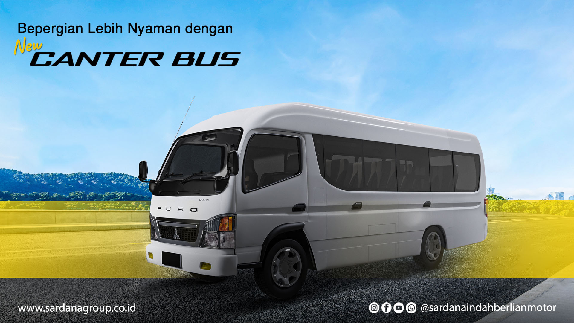 Review Mitsubishi Fuso Canter Bus, Begini Spesifikasinya! | Sardana ...