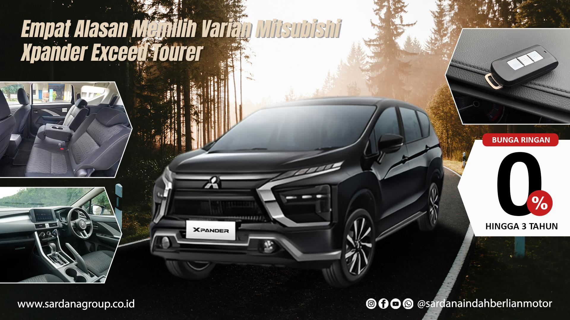 Empat Alasan Memilih Varian Mitsubishi Xpander Exceed Tourer | Sardana ...