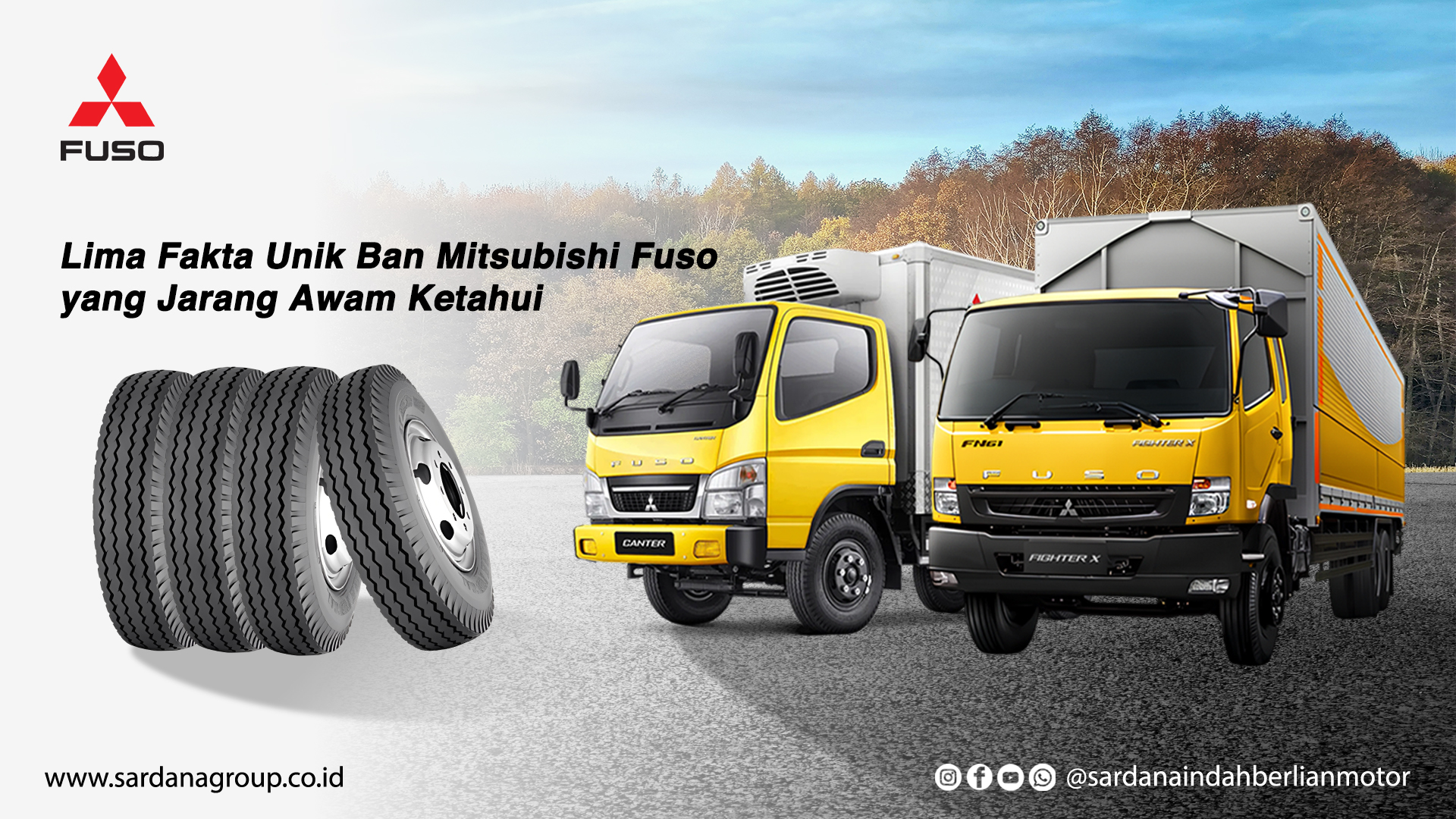 Lima Fakta Unik Ban Truk Mitsubishi Fuso Yang Jarang Awam Ketahui ...