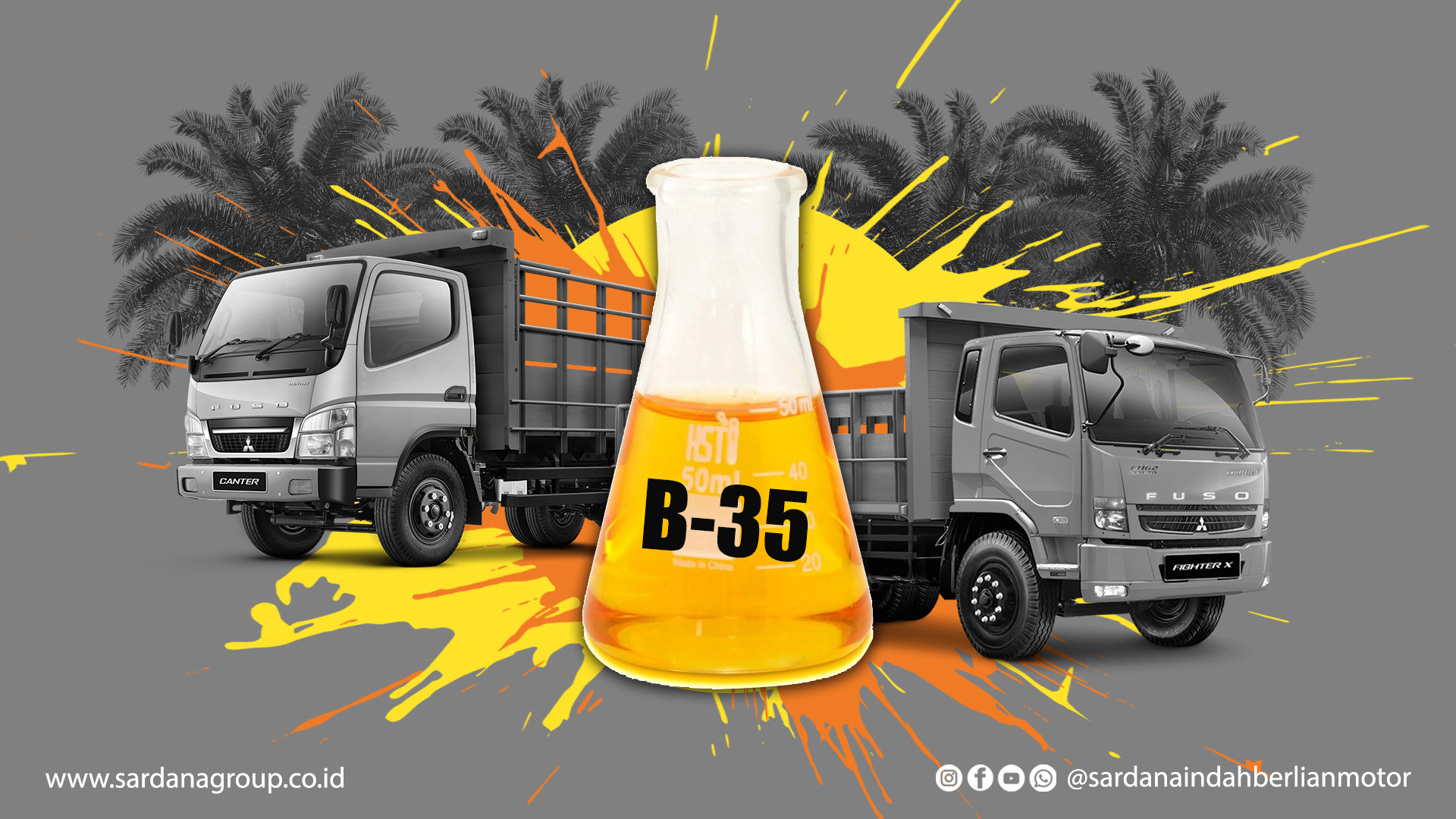 B35 di Indonesia 2023, Truk Fuso Canter & Fighter X Siap Aplikasikan ...