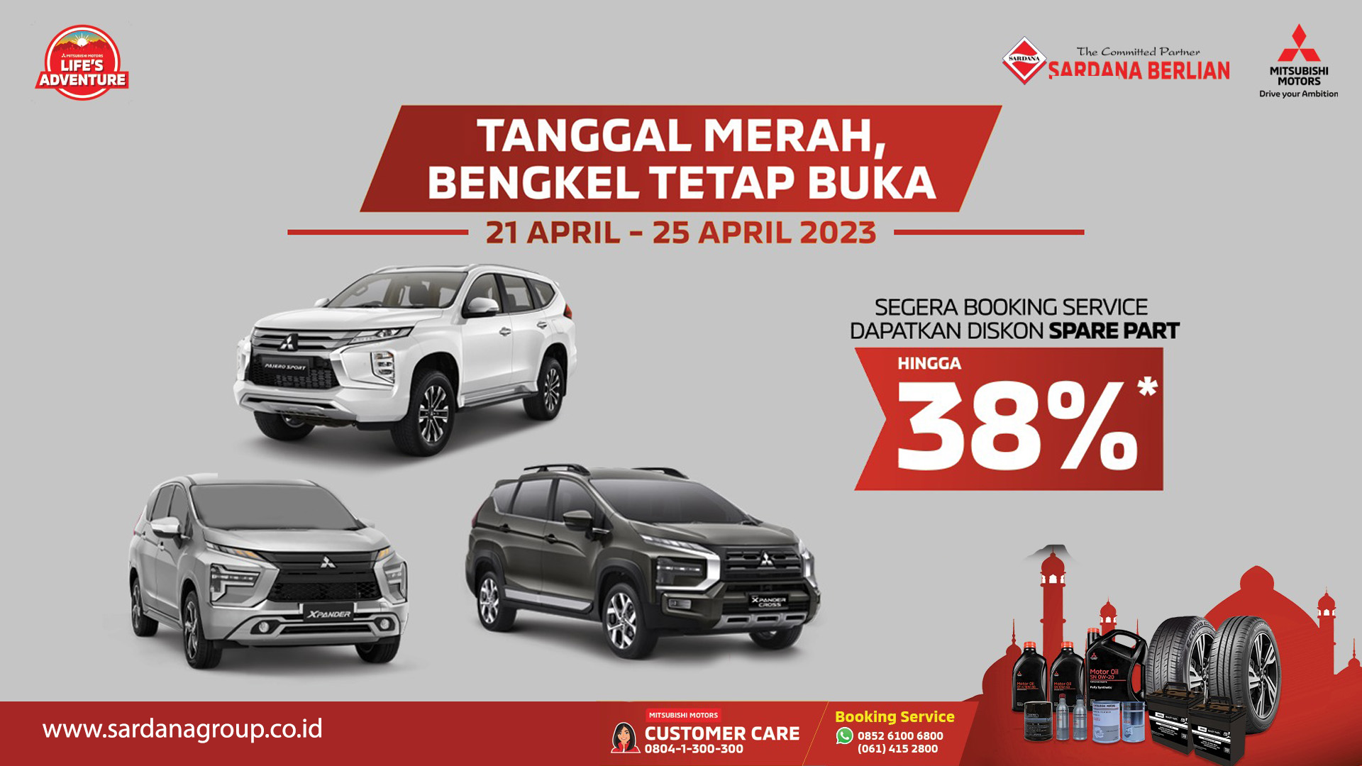 Promo Service Mitsubishi di Kota Medan Spesial Lebaran 2023 | Sardana ...
