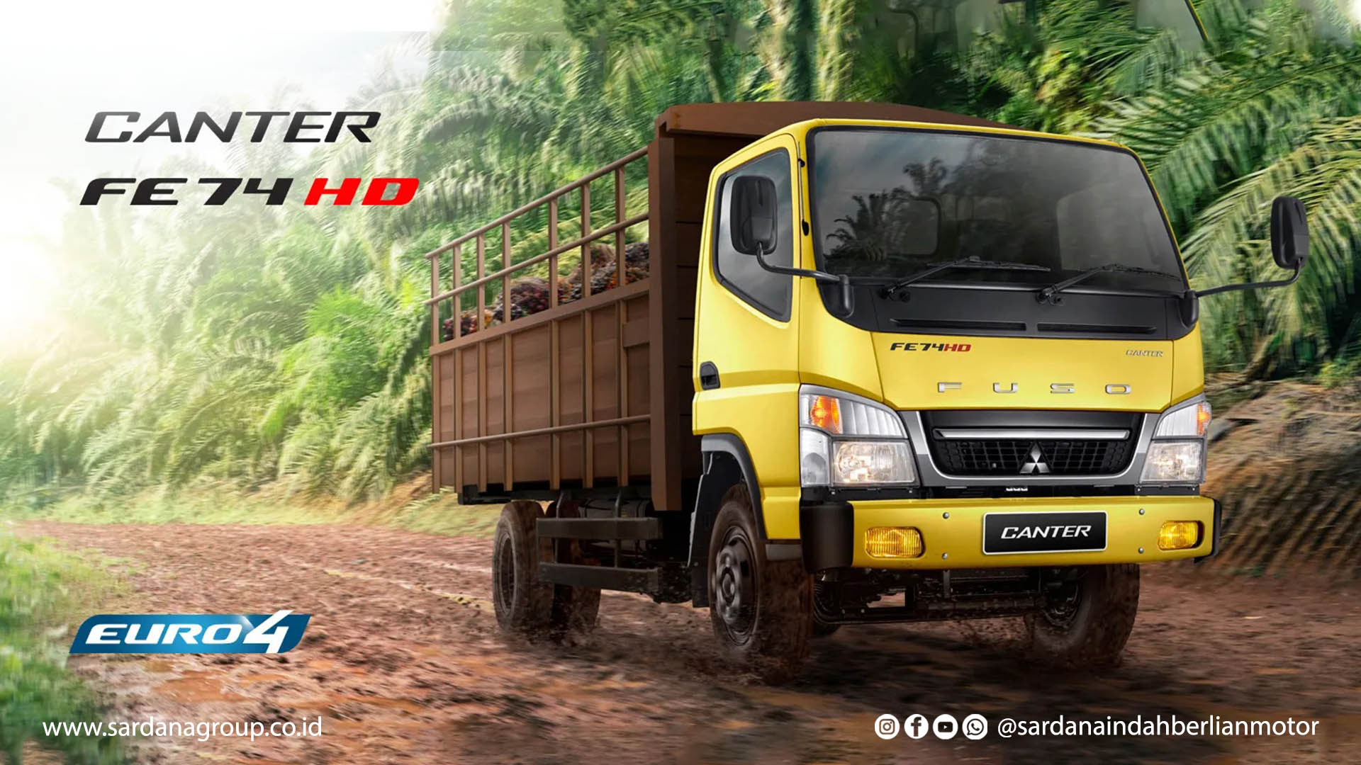 Review Mitsubishi Fuso Canter 74 HD dan Keunggulannya | Sardana Group ...
